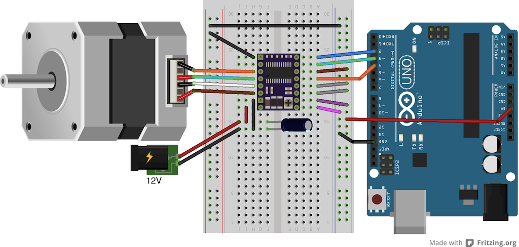 Mise en œuvre de la DRV8824 pour un pont tournant - ModelleisenbahN